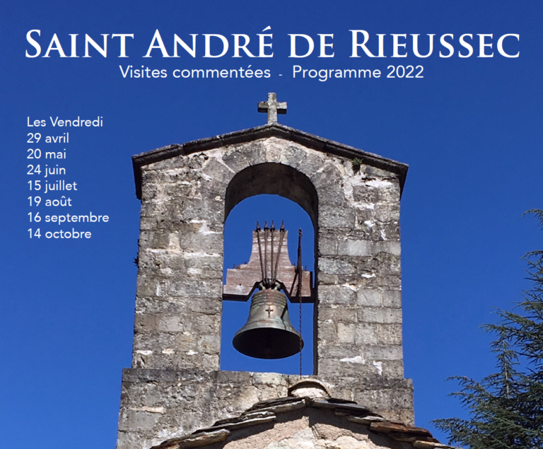 Visites commentées de Saint André de Rieussec, église protoromane ...